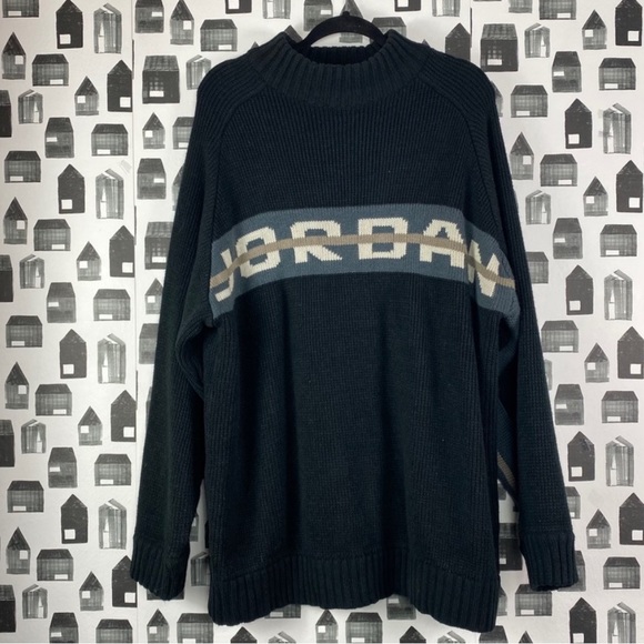 Jordan | Sweaters | Jordan Jumpman Two 3 Mens Knit Crewneck Sweater ...